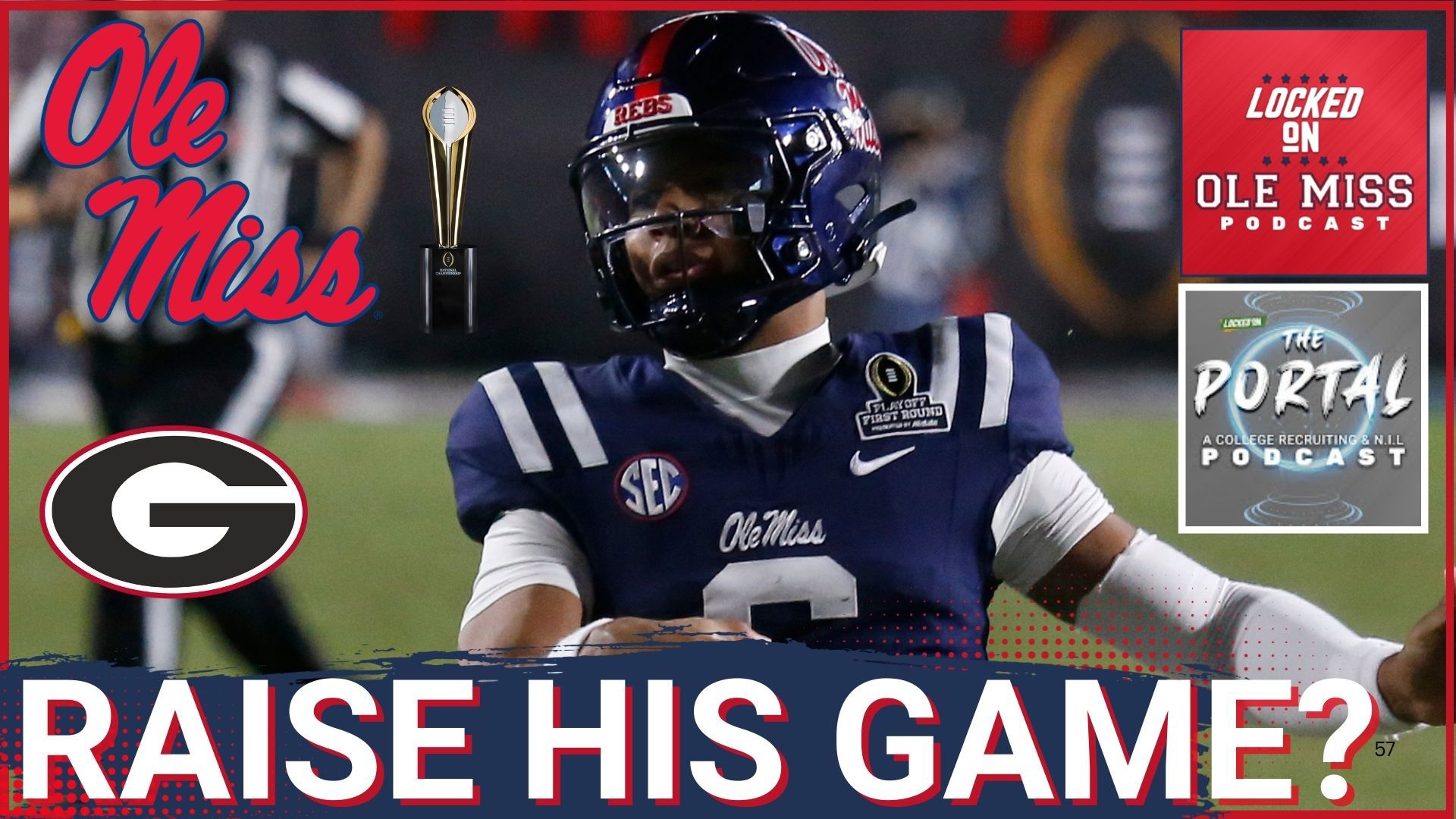 CRUCIAL: Can Trinidad Chambliss HELP Ole Miss top Georgia? Playoff ...