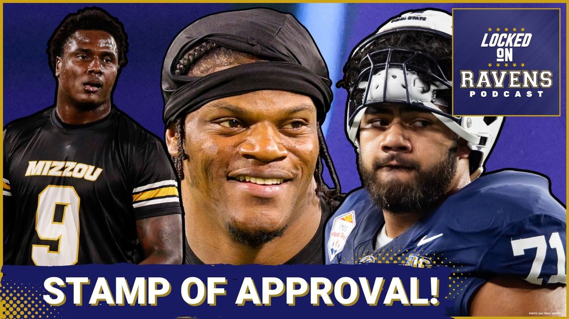 Lamar Jackson gives STAMP OF APPROVAL on Baltimore Ravens draft picks ...