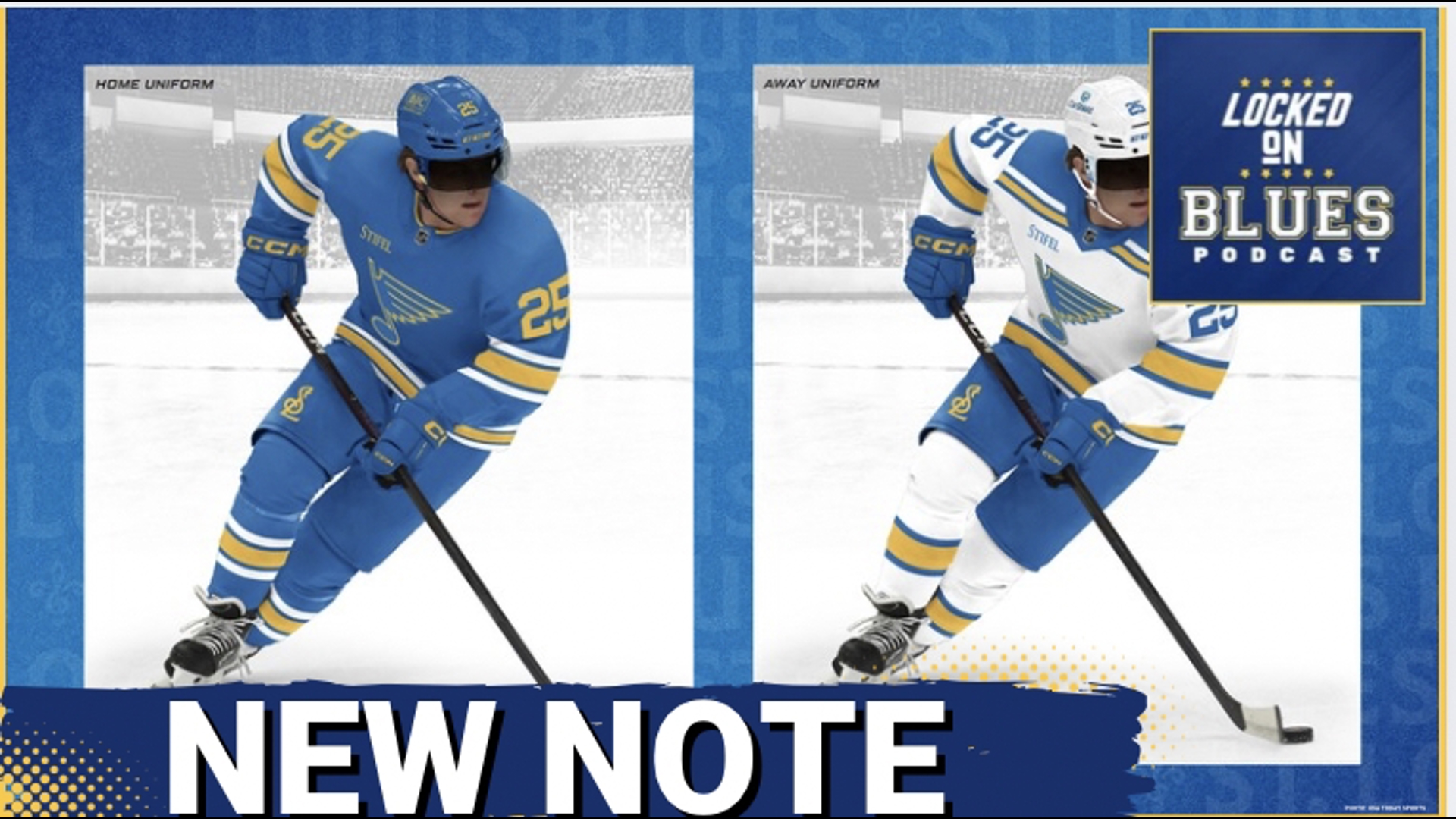 St. Louis Blues Unveil New Sweater: Fresh Look Brings Modern Twist to Classic NHL Style ...
