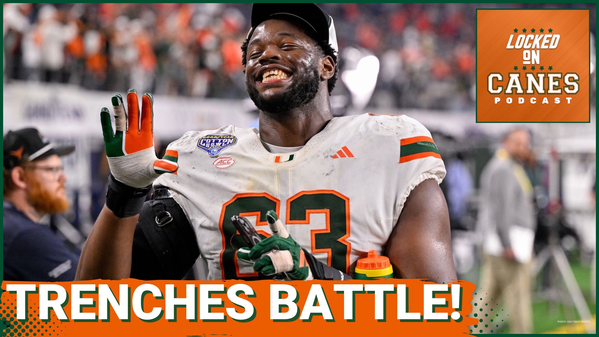 TRENCH WARS: Miami Hurricanes Offensive Line SHAKEUP – Can Jackson ...