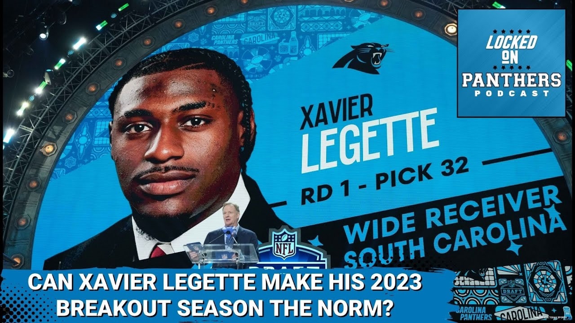 What the Carolina Panthers are getting in Xavier Legette w/ Locked On ...