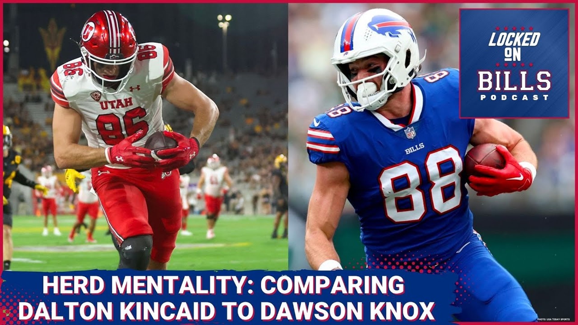Comparing Buffalo Bills tight ends Dawson Knox and Dalton Kincaid ...