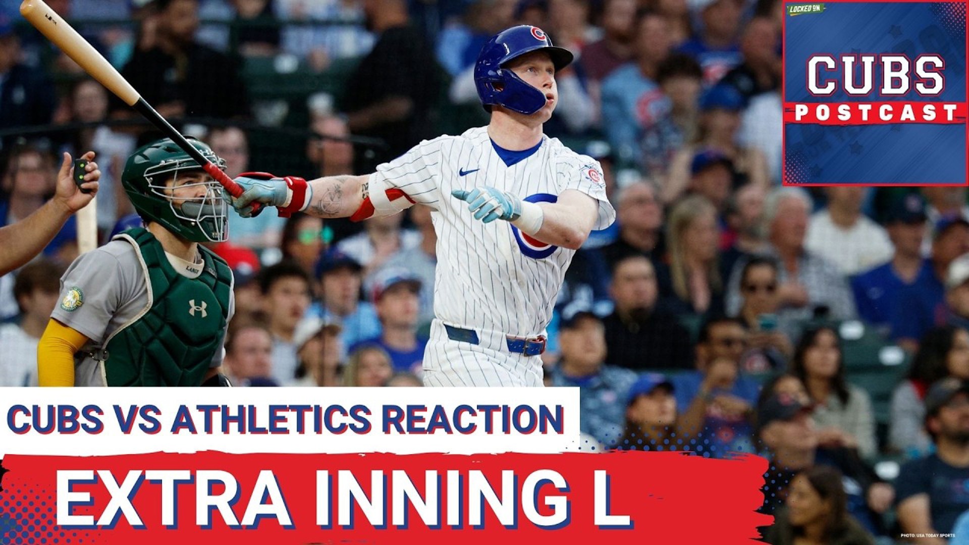 CUBS POSTCAST: The Chicago Cubs with an INCREDIBLE rally in the bottom ...