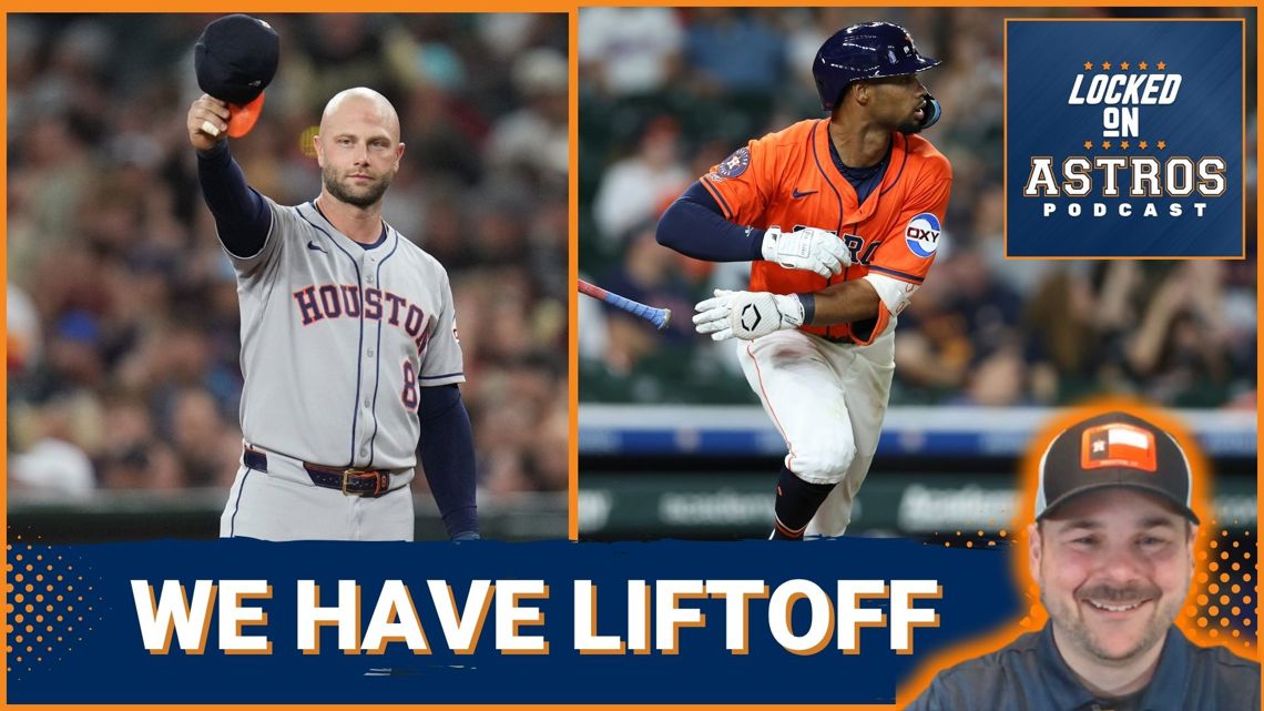 Astros Brice Mathews hits first MLB homer in Christian Walker's ...