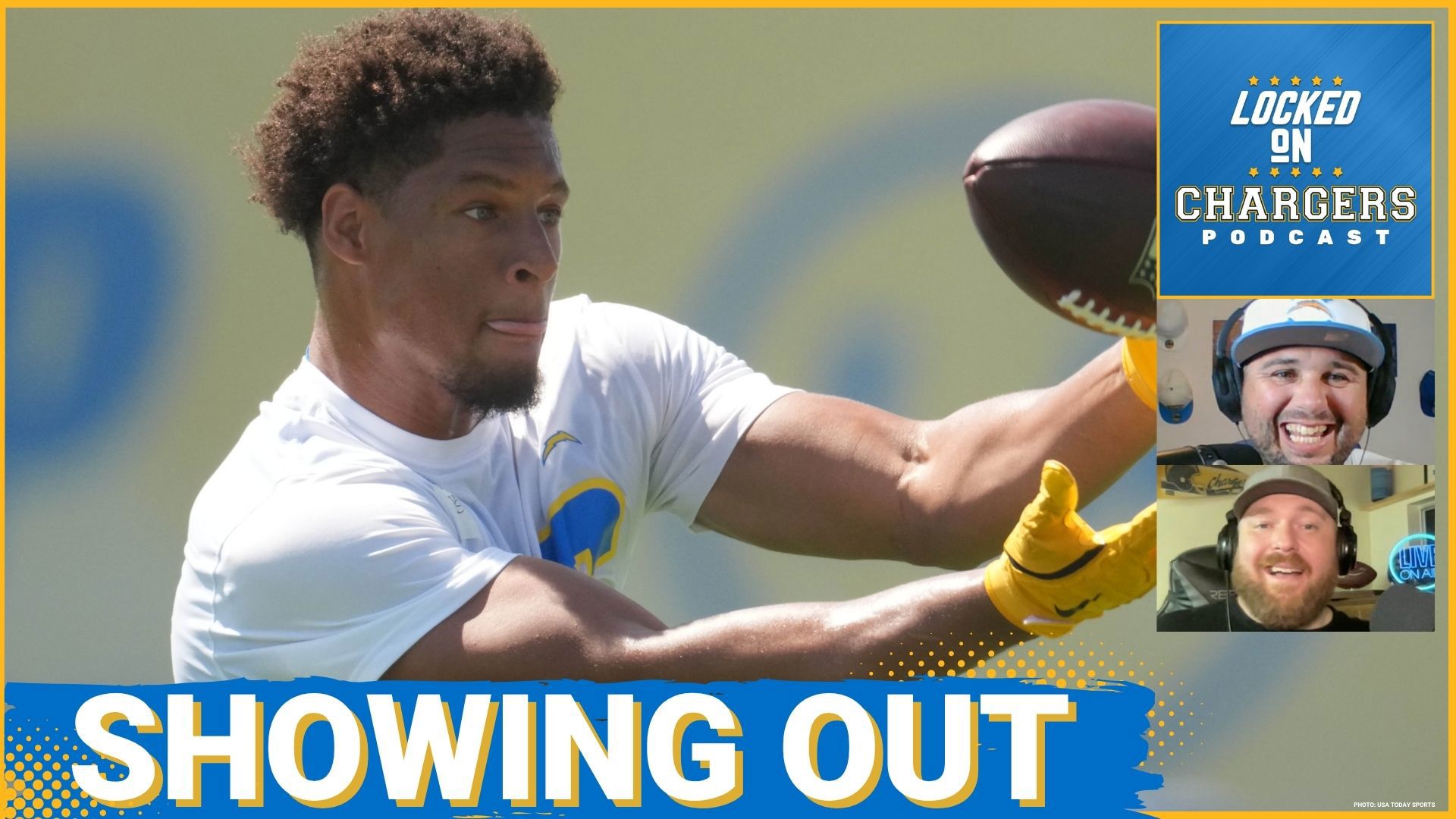 Oronde Gadsden II SHINES at Chargers Training Camp Day 3 | Daiyan ...