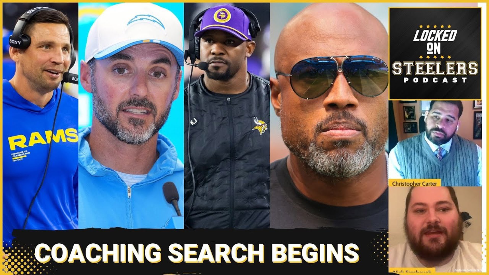 Steelers' Head Coach Search Begins | Chris Shula, Jesse Minter, Brian ...