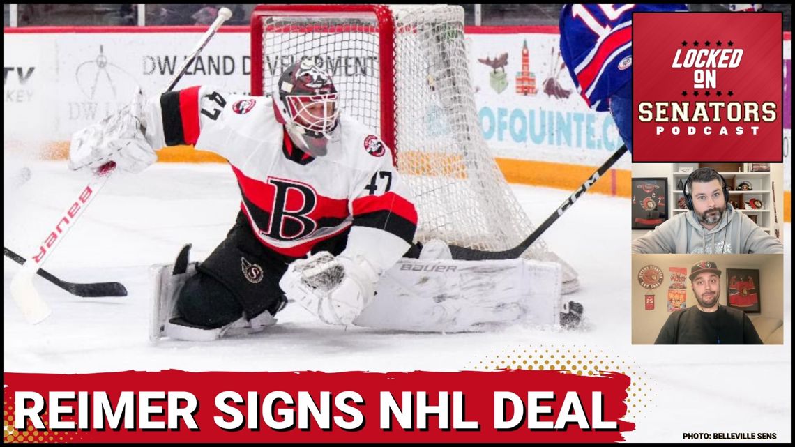 Ottawa Senators QUICKLY Sign James Reimer To NHL Contract + Travis ...