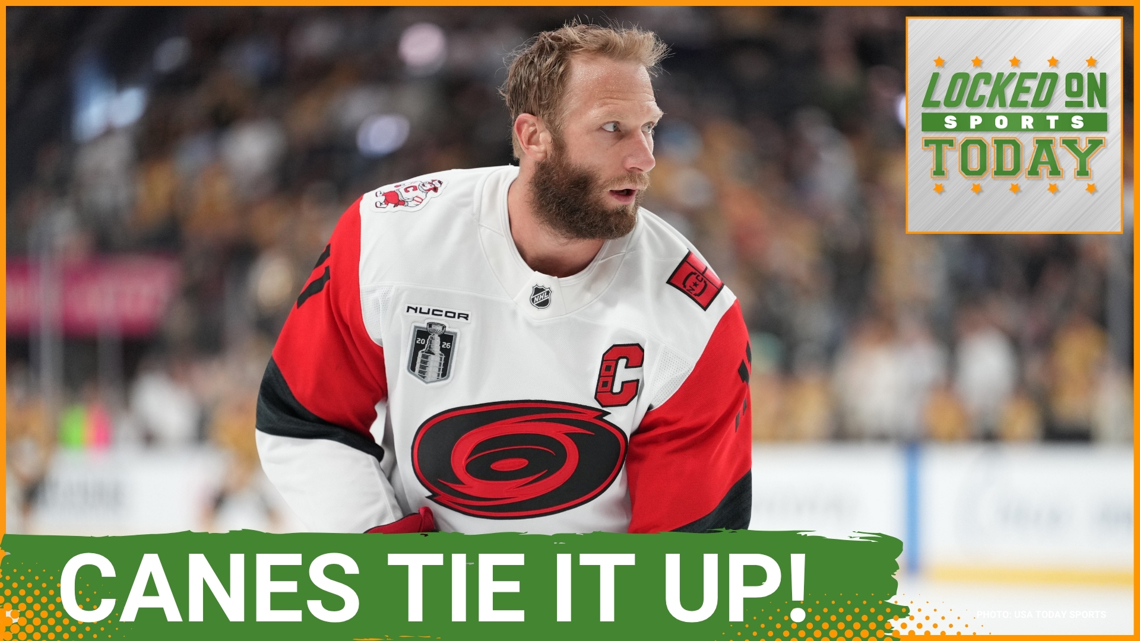 Jordan Staal Comes Up BIG, Carolina Hurricanes Even Stanley Cup Finals ...