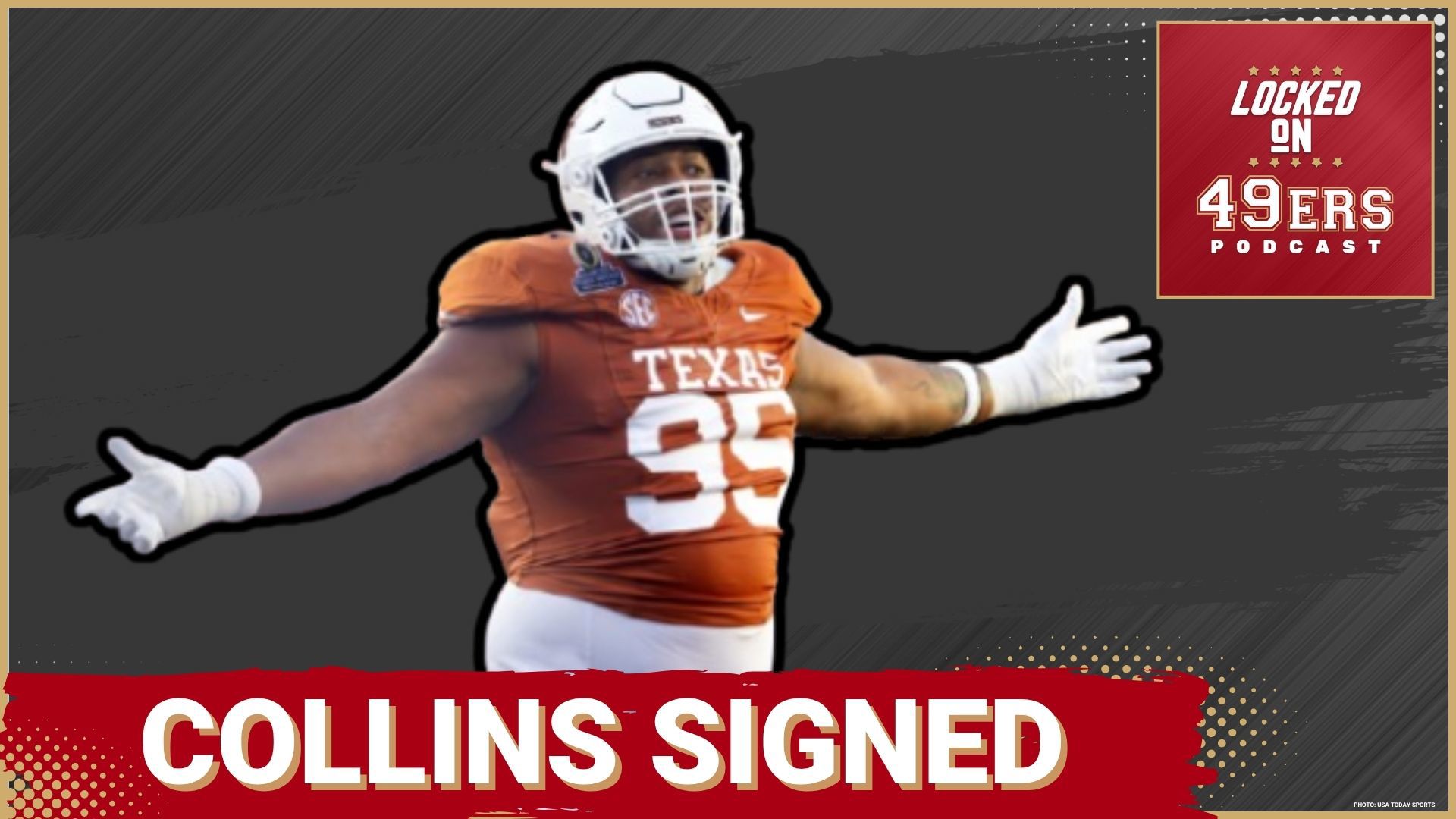 Alfred Collins SIGNED and All Rookies Have Reported to 49ers Camp ...