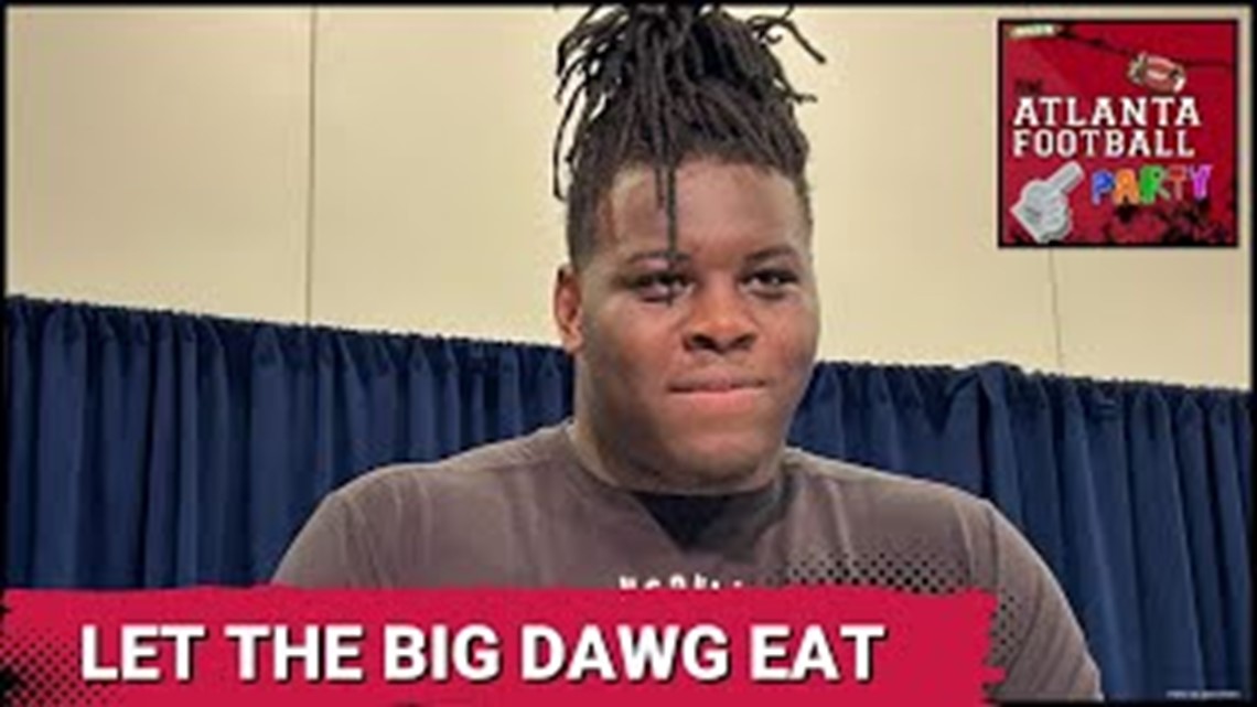 Amarius Mims was the Big Dawg at the NFL Combine | ksdk.com