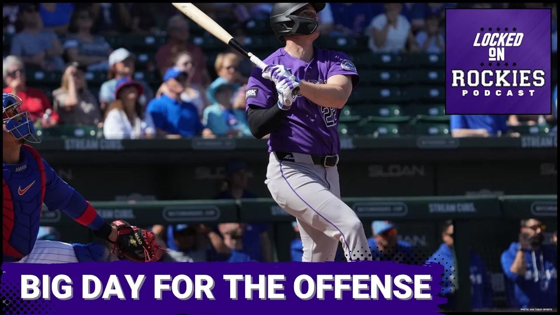 The Colorado Rockies Have Their Best Outing Of Spring Training So Far ...