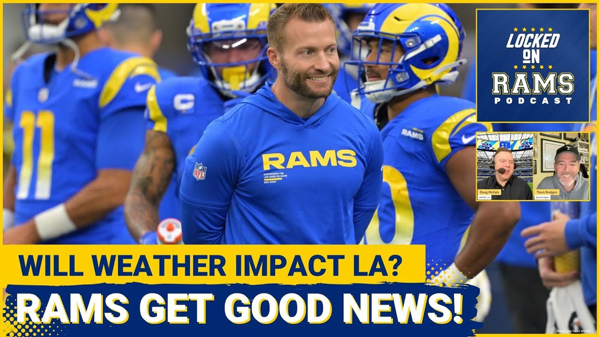 BIG: Rams Get GOOD Injury News! How Much Will Weather Impact Rams, Rams ...
