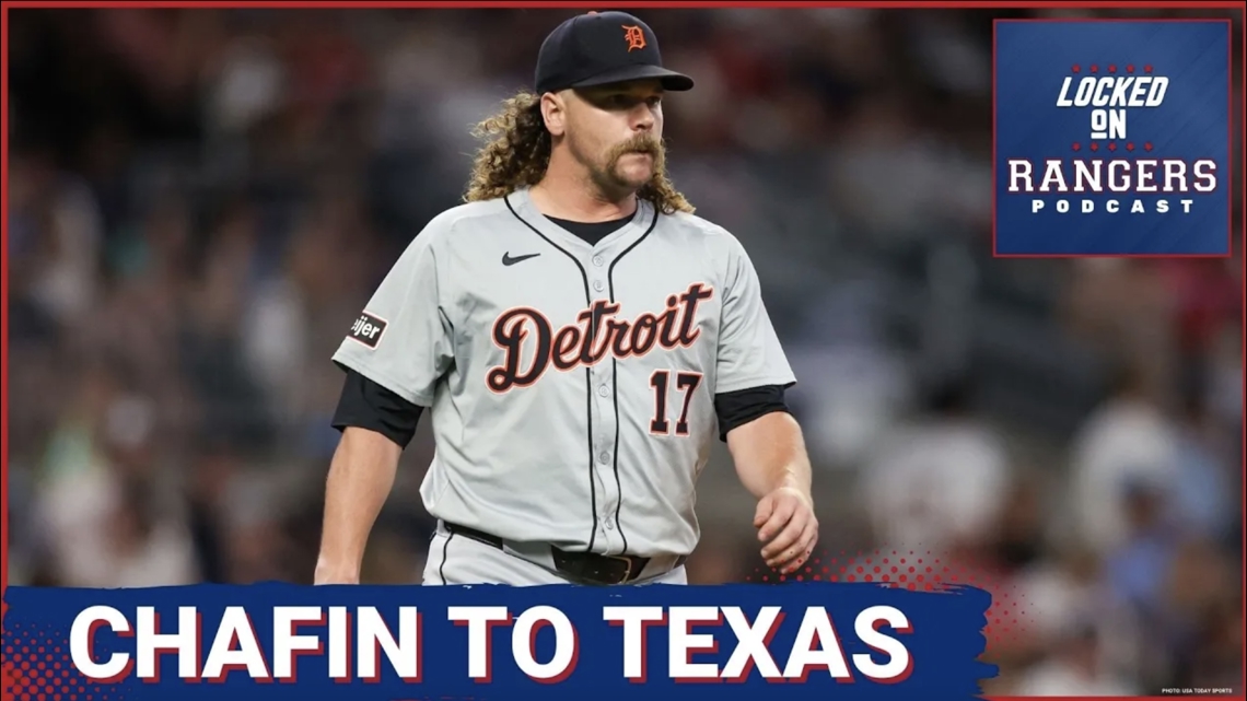 Texas Rangers trade for Detroit Tigers reliever Andrew Chafin as Evan ...