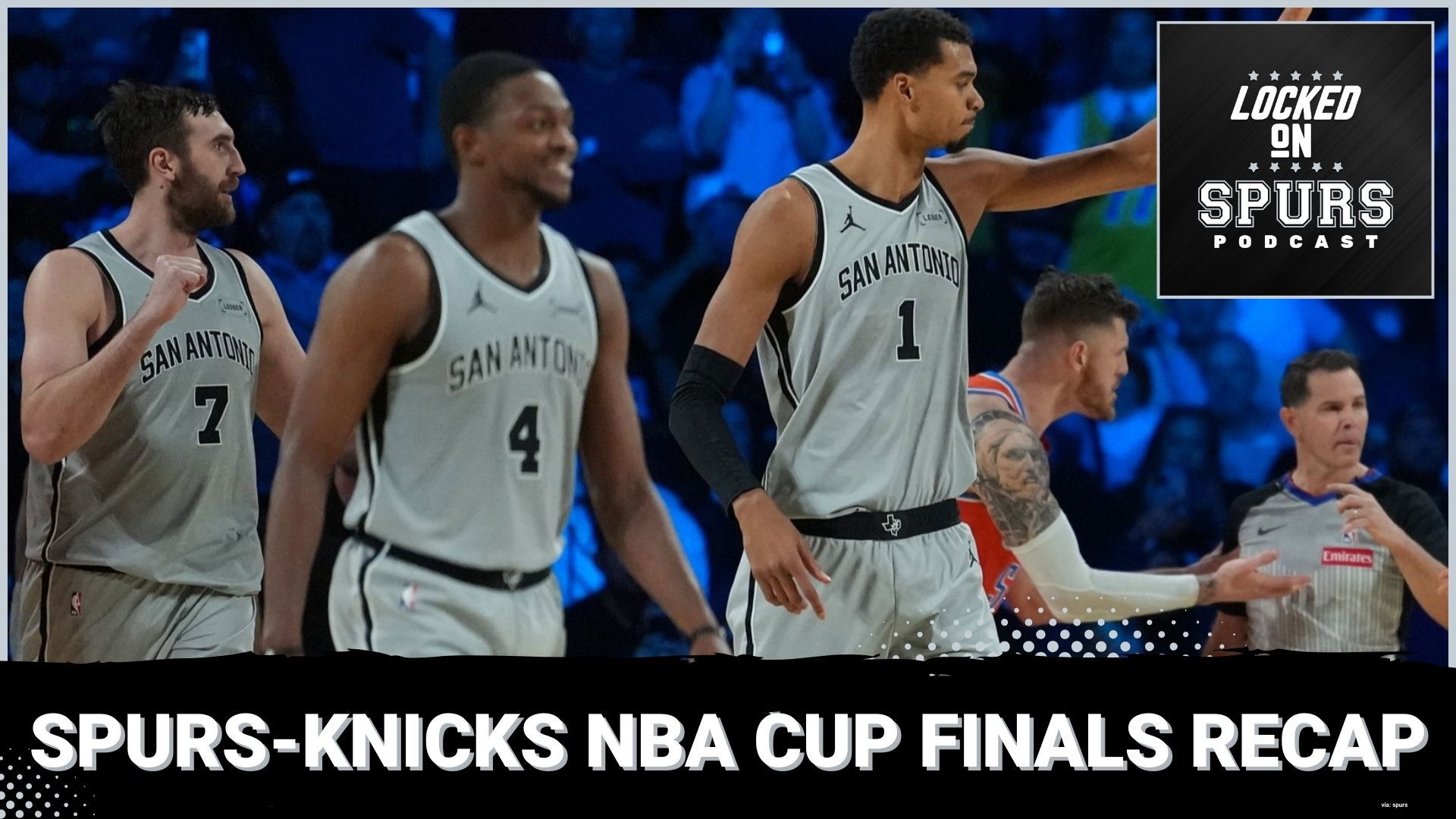 San Antonio Spurs lose in NBA Cup Finals & the silver linings | Locked ...