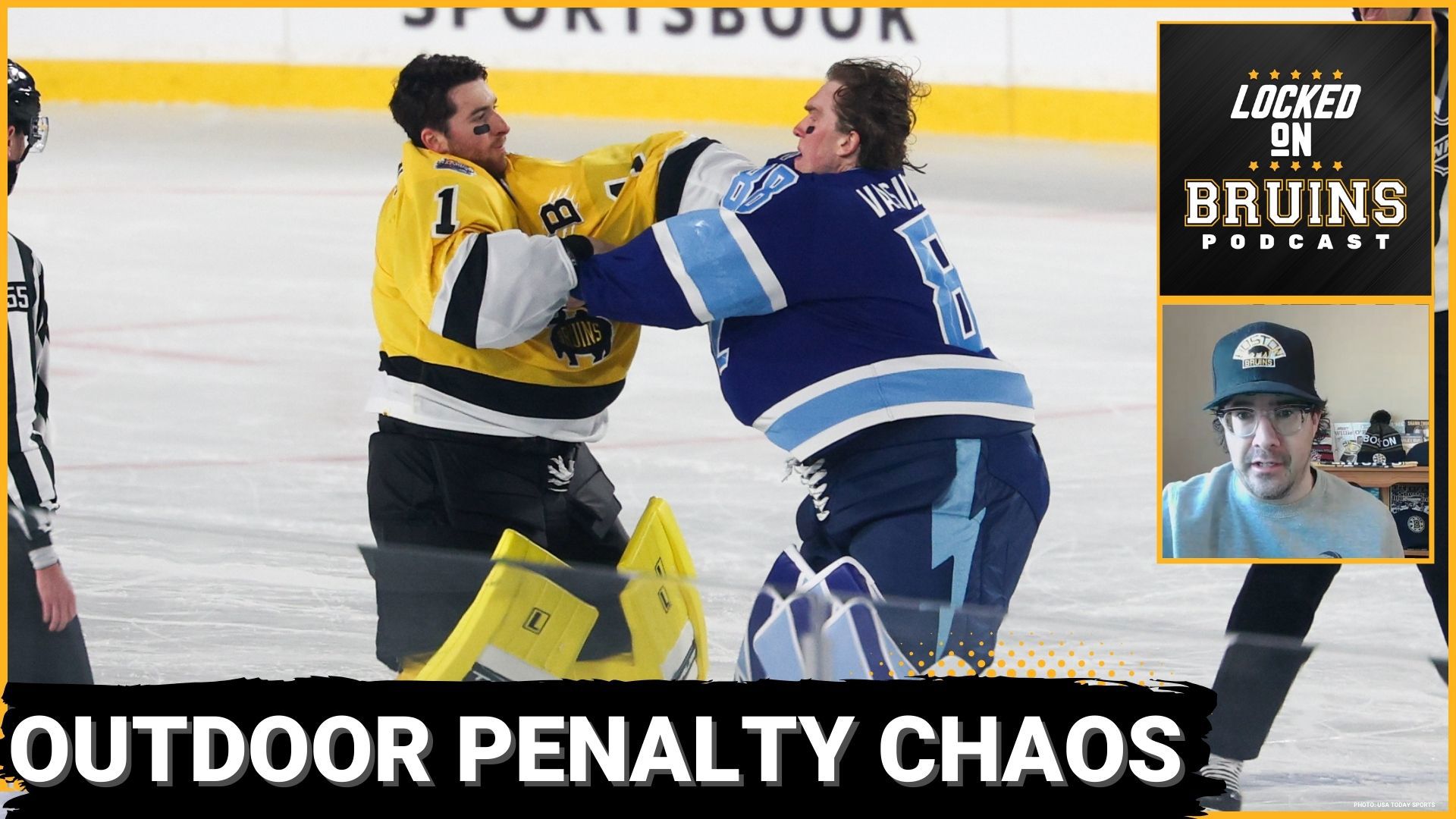 How the Refs Influenced Outcome of Bruins vs. Lightning Outdoor Classic ...
