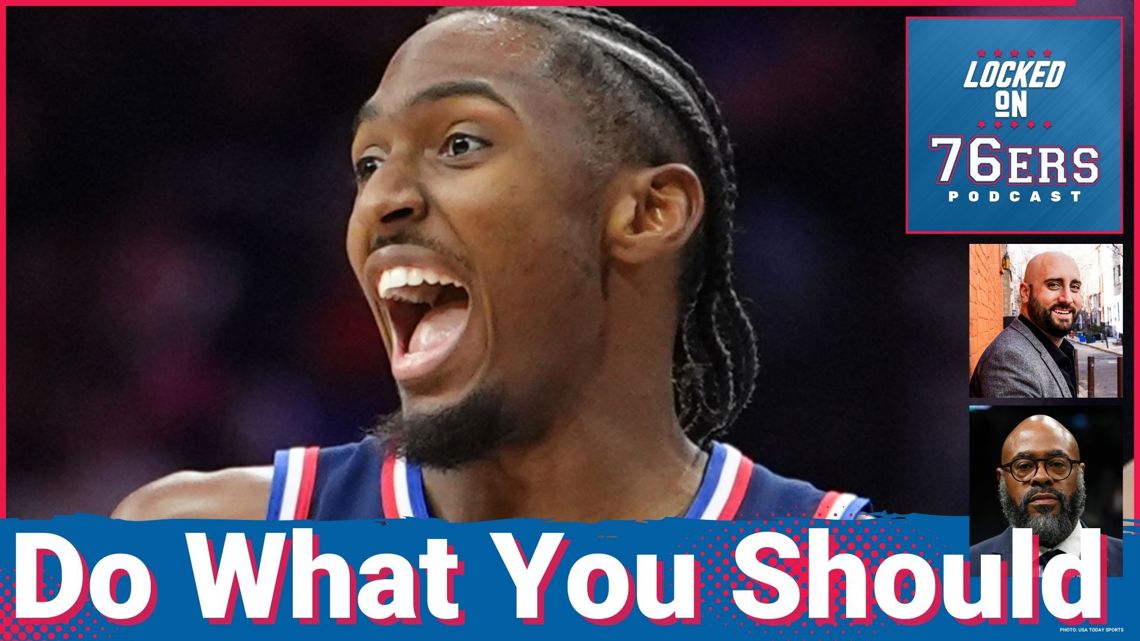 Maxey gets a 4th quarter BREAK....FINALLY - Locked On Philadelphia ...