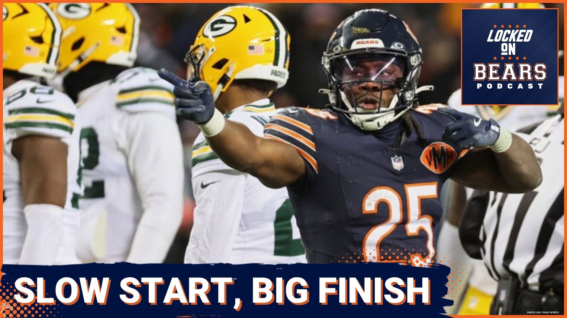 How Chicago Bears overcame slow start and finished strong to beat Green ...