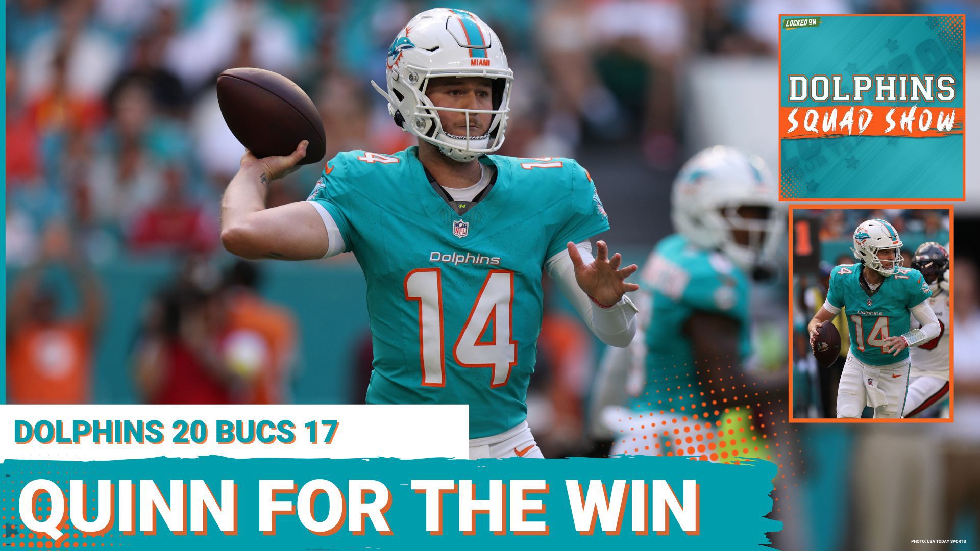 DOLPHINS SQUAD: Rookie QB Quinn EWERS THROWS 2 TOUCHDOWN PASSES, Miami ...