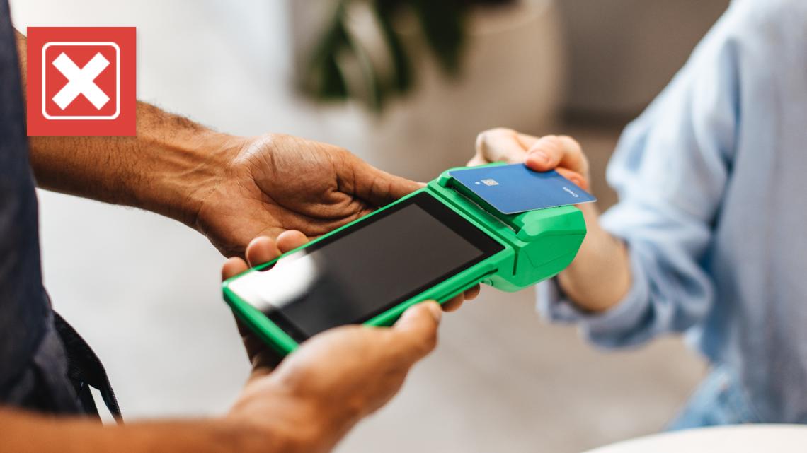 Customers aren’t charged an extra fee to use tap-to-pay | ksdk.com