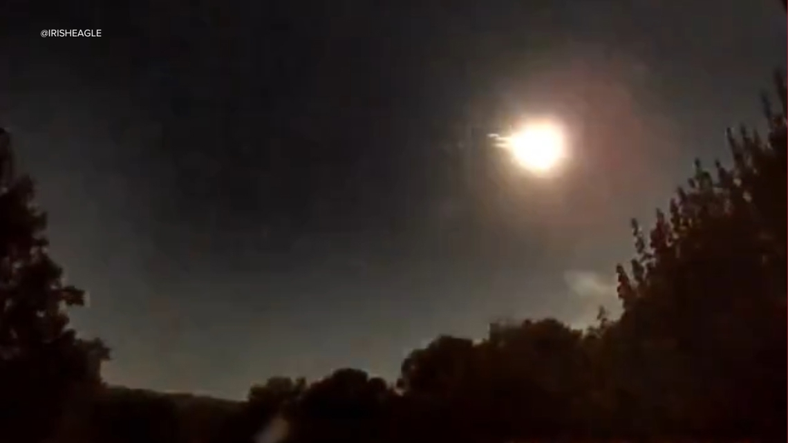 Meteor seen over Tennessee, North Carolina | ksdk.com