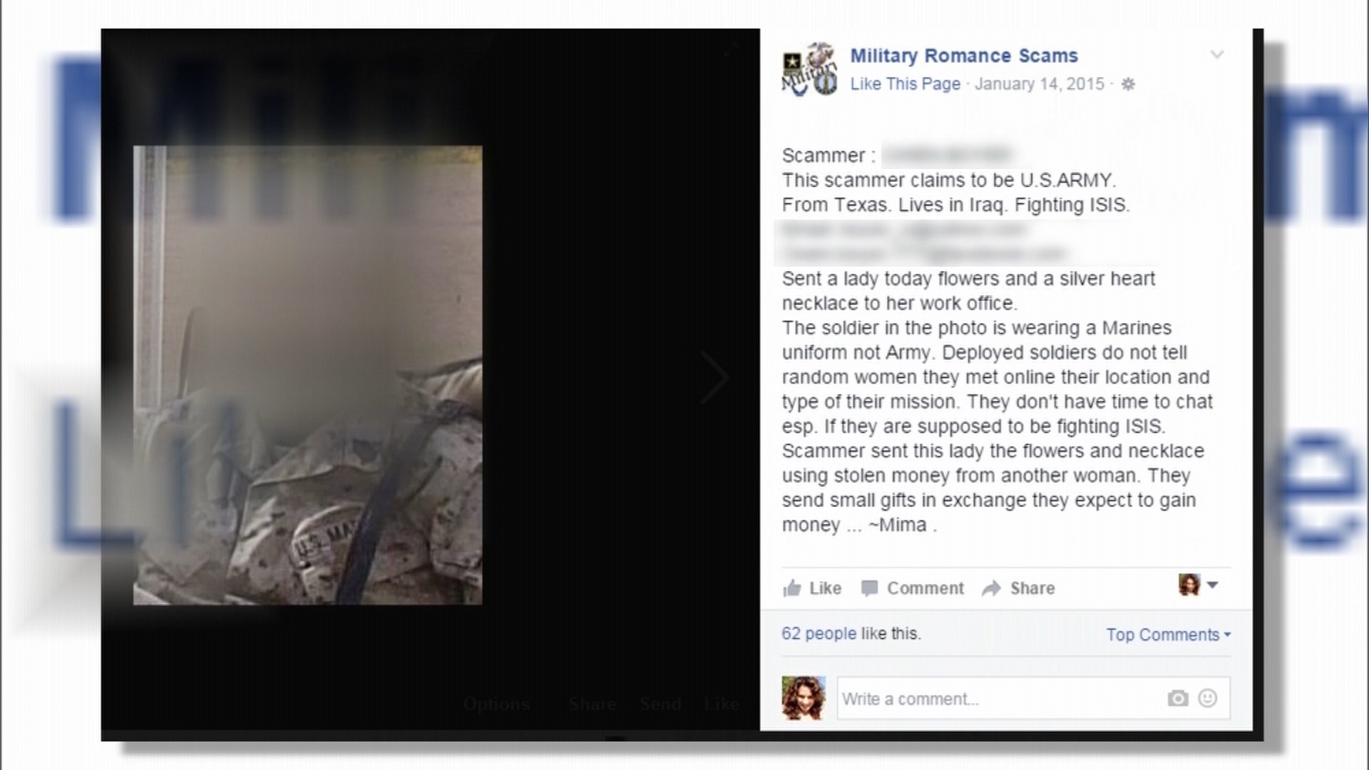 Victim jailed in online military romance scam returns home | ksdk.com