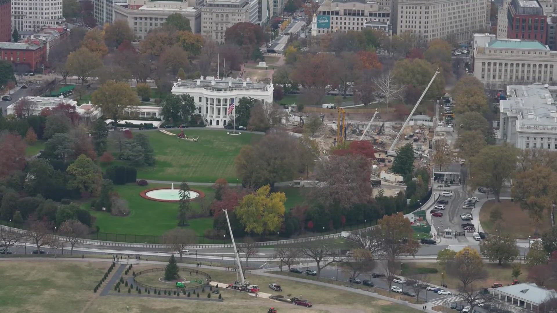 'Massive' military complex being built under new White House ballroom ...