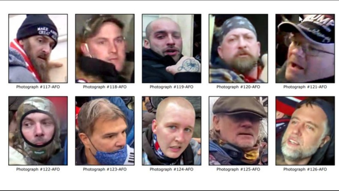 Here's who has been federally charged so far in the Capitol riots ...