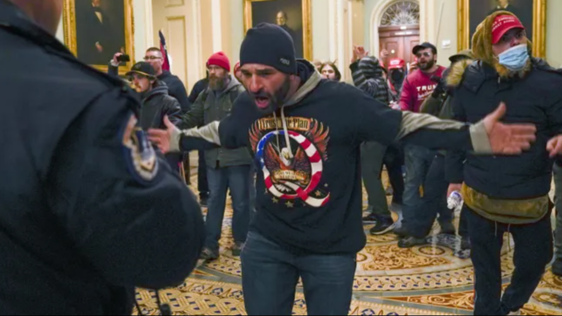 QAnon believer Doug Jensen convicted on all counts in Jan. 6 case ...