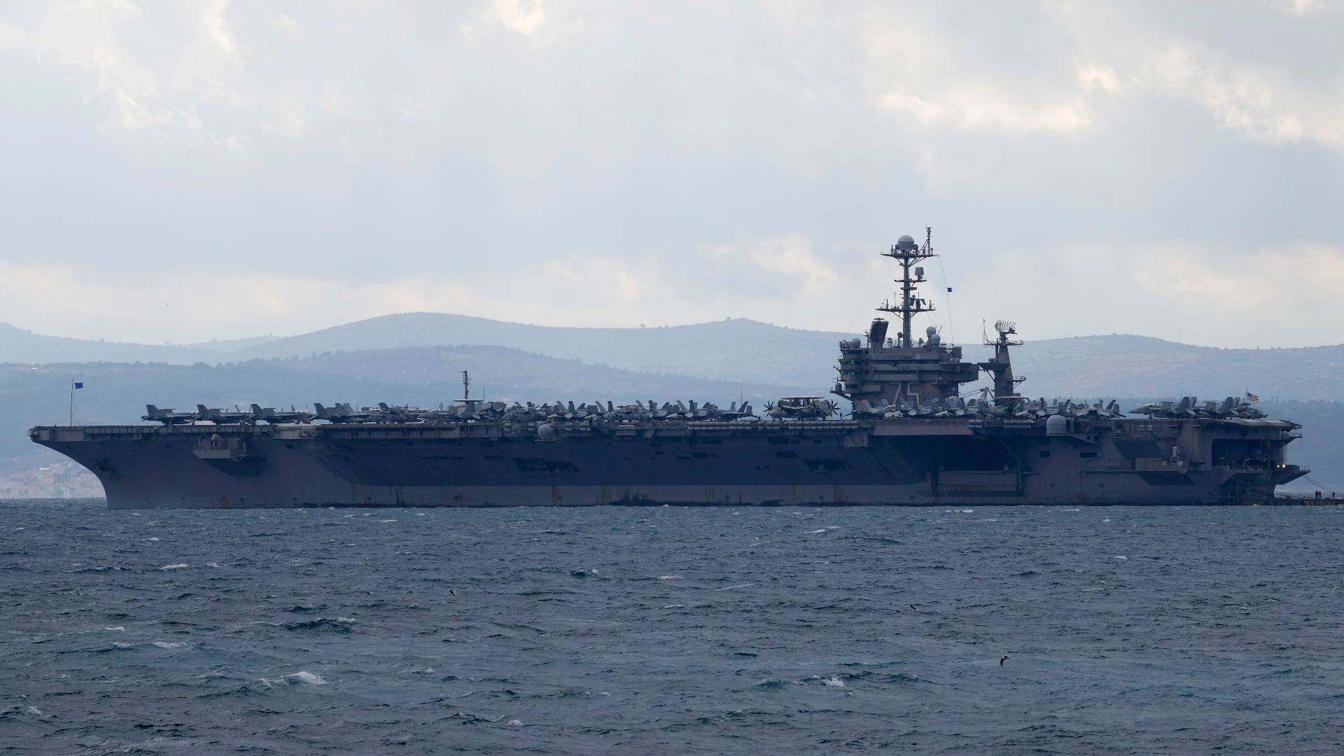Navy fighter jet from Truman aircraft carrier lost in sea, second in ...